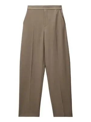 Alexander Wang Logo Elastic Mid-rise Articulated Pant - Fallen Rock