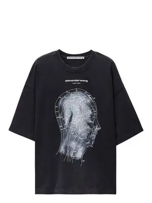 Alexander Wang Eastern Medicine Tee Washed Black