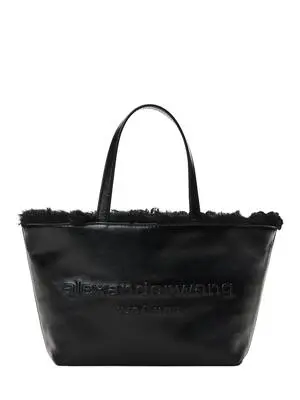 Alexander Wang Punch Small Tote W/ Detachable Strap - Black