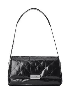 Alexander Wang Siren Medium Flap Bag - Black