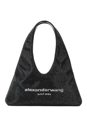 Alexander Wang Pike Mini Hobo W/ Crossbody Strap - Black
