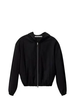 Alexander Wang Zip Up Hoodie - Black