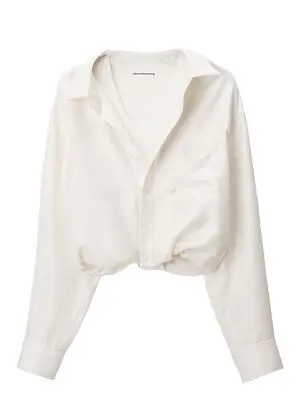 Alexander Wang Pre-styled Cami Top W/ Shirt - Ivory