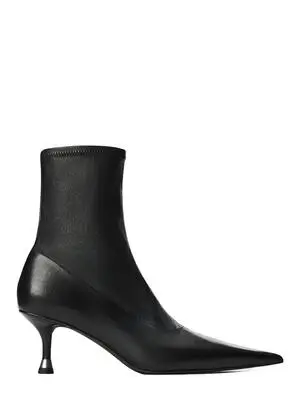 Alexander Wang Fei 65 Mm Stretch Ankle Boot - Black