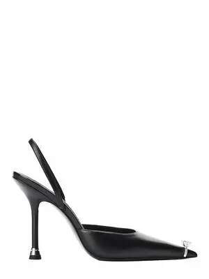 Alexander Wang Akilita 105mm Slingback - Black