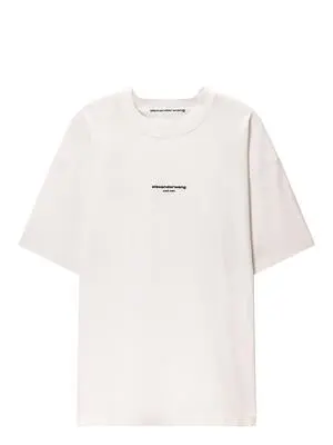 Alexander Wang Logo Print Tee - White