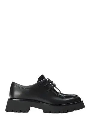 Alexander Wang Colt Lace-up Loafer In Leather - Black