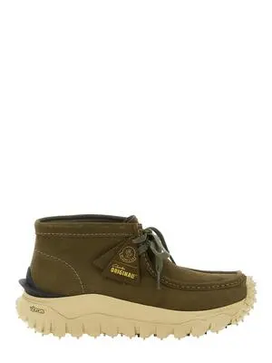 Moncler Clarks 'trailgrip Wallabee Gtx' Ankle Boots - Green