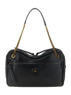 VIVIENNE WESTWOOD 'dolce' Large Shoulder Bag Black