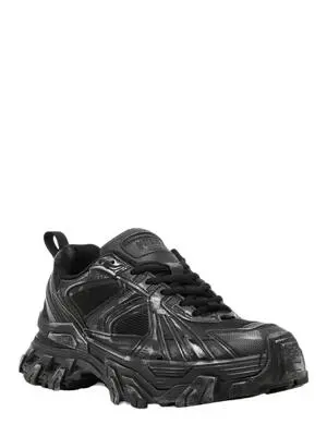 JUUN.J Panelled Chunky-sole Sneakers - Black