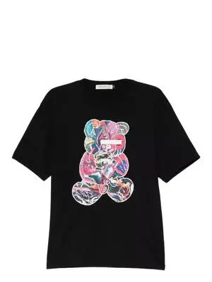 Undercover Teddy-bear Printed T-shirt - Black