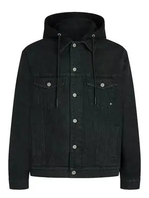 Karl Lagerfeld X Pietro Terzini Padded Denim Jacket - Black
