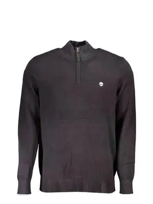 Timberland Quarter-zip Cotton Sweatshirt - Black