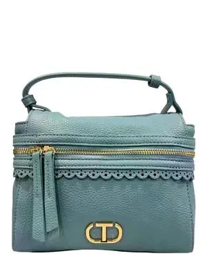 TWINSET Scalloped-trim Cross Body Bag - Blue