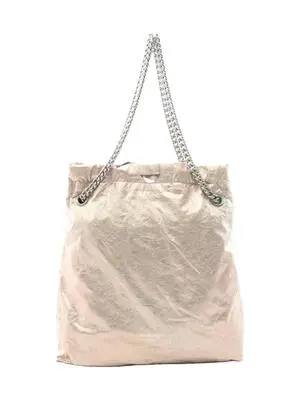 Balenciaga 2010s Crush Chain Tote Bag - Gold