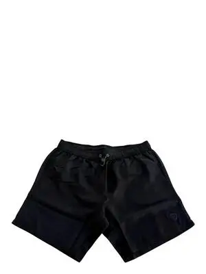 TRUSSARDI Logo-patch Swim Shorts - Black