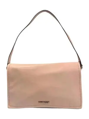TWINSET Logo-plaque Shoulder Bag - Neutrals