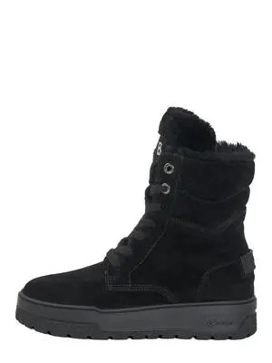 Bogner Calgary Lace-up Boots With Spikes - Black