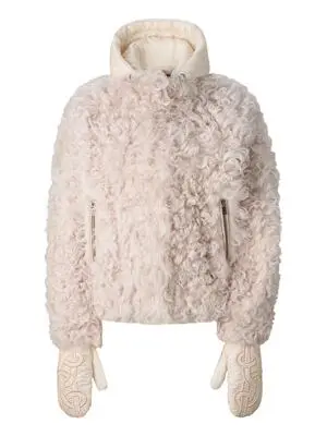 Bogner Liz Lambskin Jacket Cream