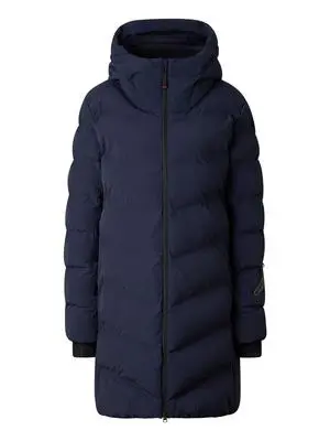 Bogner Tec-aen Quilted Coat - Navy