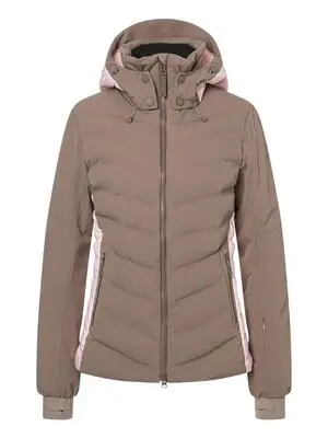 Bogner Janka Ski Jacket Taupe/pink