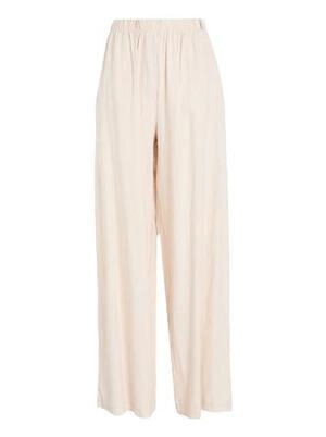 HINNOMINATE Pants Size Linen, Viscose - Beige