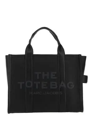 Marc Jacobs The Tote Bag In Grained Leather - Black