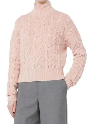 Max Mara Long-sleeved Sweater - Pink