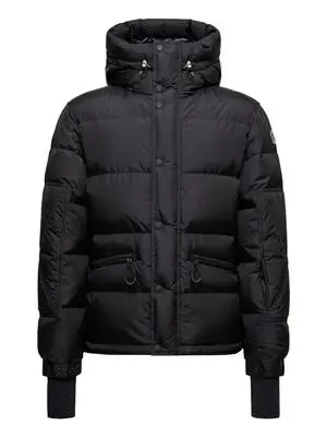 Moncler Kasanka Hooded Insulated Ski Jacket Black