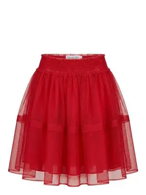 DIOR Elastic Waist Skirt