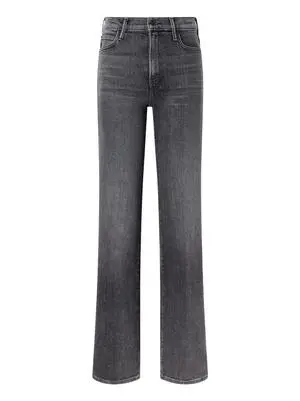 MOTHER The Kick It High-rise Straight-leg Stretch Jeans