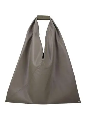 MAISON MARGIELA Japanese Logo Detailed Tote Bag - Gray