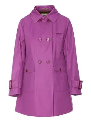 Herno Double-breasted Trench Coat - Pink