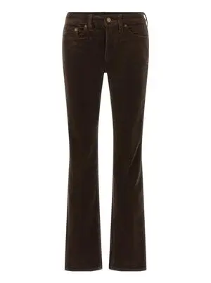 RALPH LAUREN Lauren Ralph Lauren Straight Corduroy Pants
