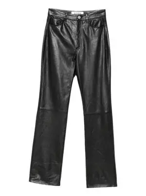 RÓHE Straight-leg Casual Trousers - Black