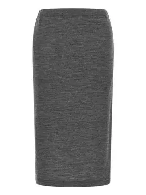 Junya Watanabe Straight-cut Skirt Grey