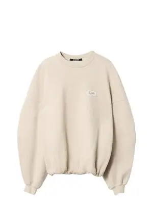 Jacquemus Jacquemus The Corso Crewneck Sweatshirt Light Brown