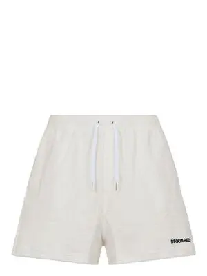 Dsquared2 Drawstring Shorts - White