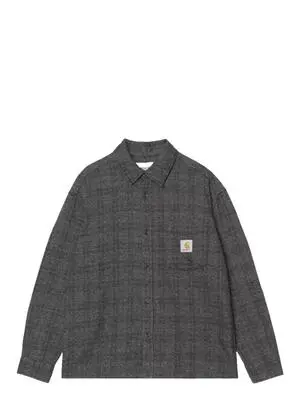 Carhartt Work In Progress L/s Bagley Shirt - Bagley Check, Black