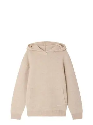 Bonpoint Janumahil Logo-embroidered Hoodie - Light Brown
