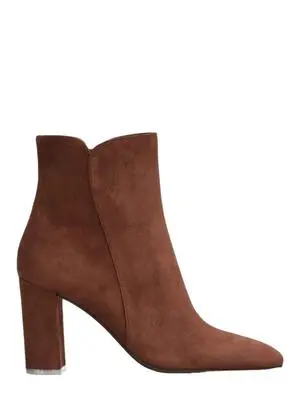 GIANVITO ROSSI Suede Block-heel Ankle Boots