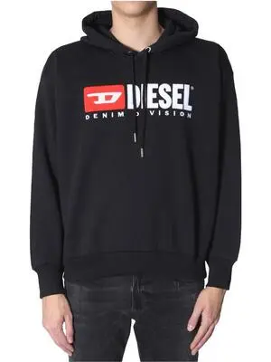 DIESEL® Felpa Hoody - Black