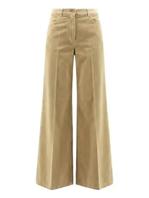 Aspesi Wide-leg Pants - Light Brown