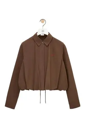 Loewe Shirt In Cotton - Brown