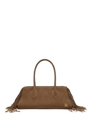 Amiri Fringe 40 Shoulder Bag - Brown