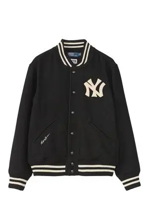 Polo Ralph Lauren Baseball Jacket X Yankees - Black