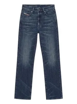 DIESEL® D-sent-fsj Straight Leg Jeans - Blue