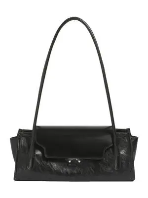 MARNI Black Leather Trunkette Bag