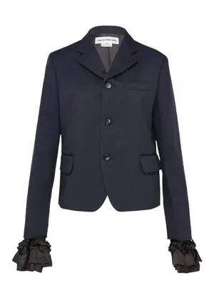 Comme Des Garçons Single-breasted Jacket - Black