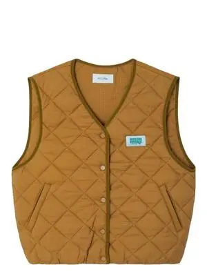 American Vintage Sleeveless Vest - Macadamia
